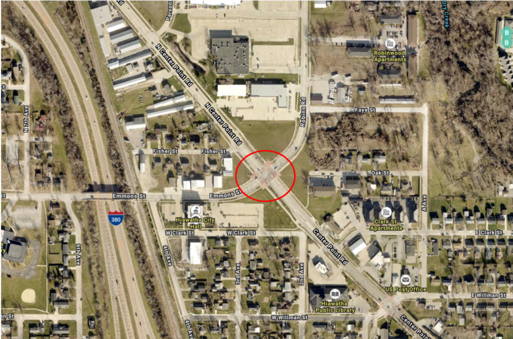 N. Center Point Rd and Robins Rd/Emmons St Intersection – City of ...