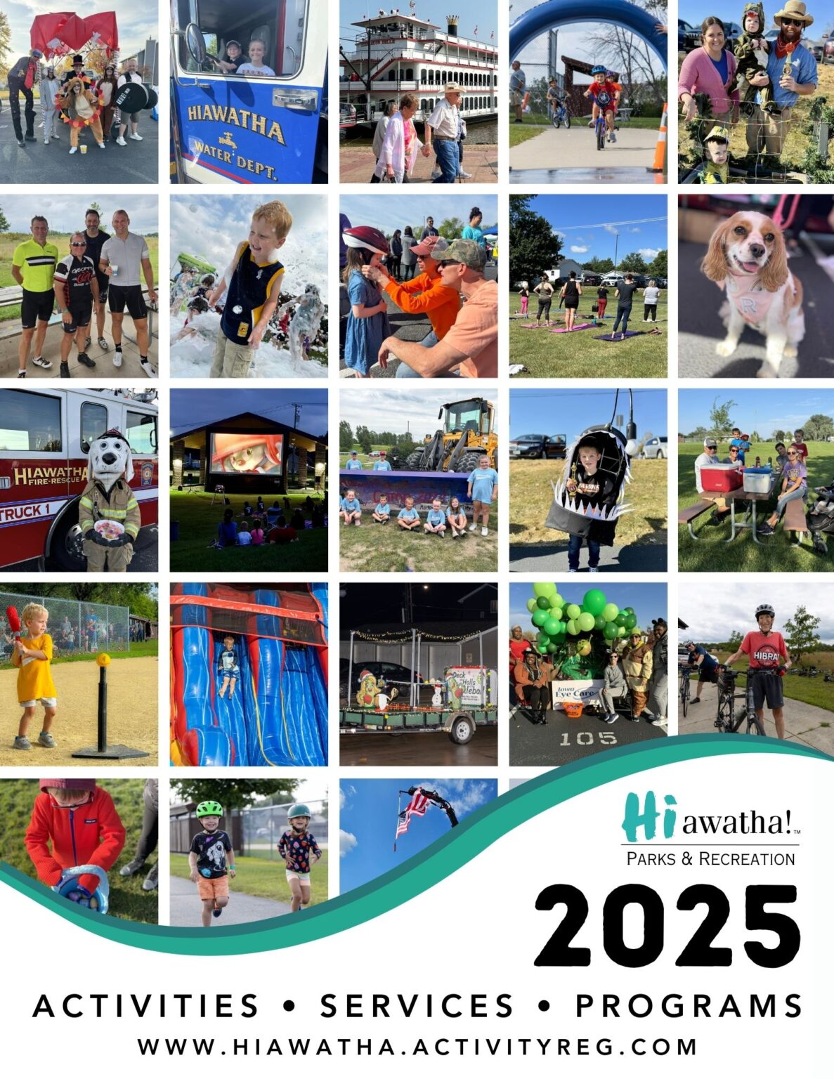 2025 Parks & Recreation Brochure Available Now! – City of Hiawatha News